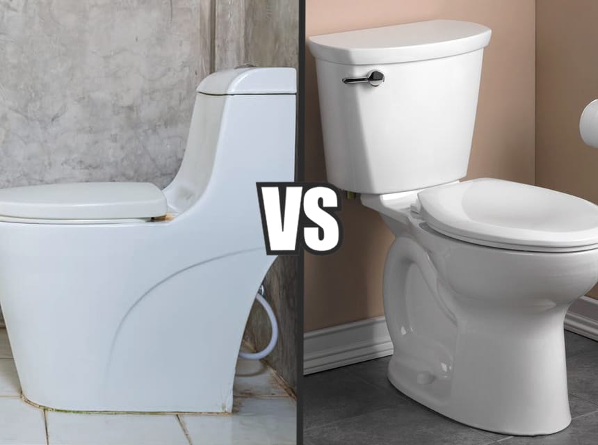 One Piece Vs Two Piece Toilets A Detailed Comparison Upd 2021 